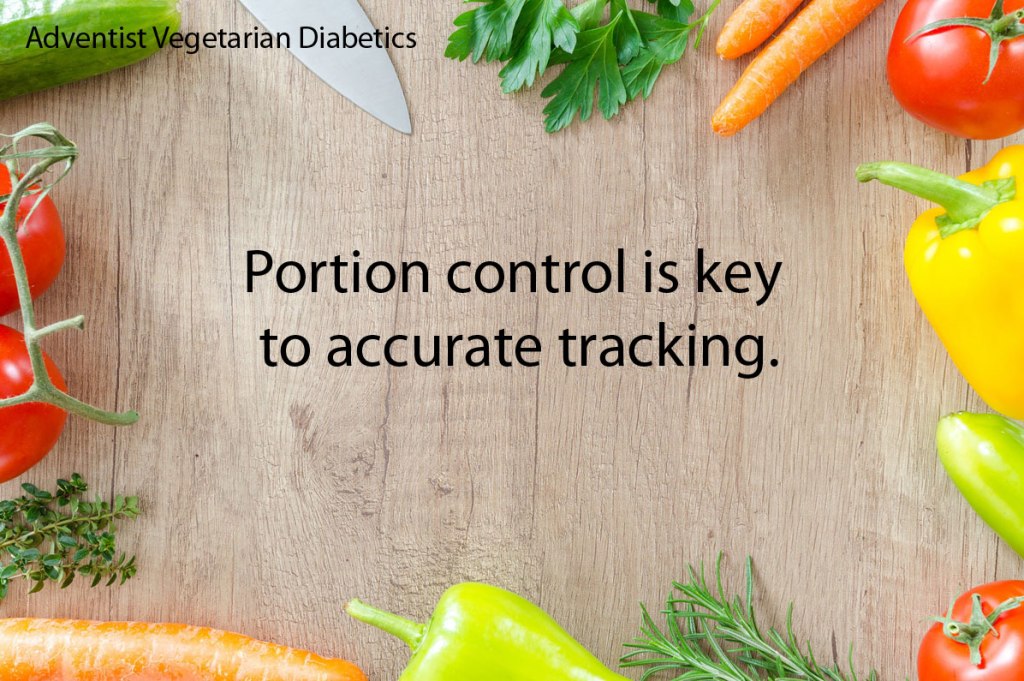 Practice Portion Control – Adventist Vegetarian Diabetics